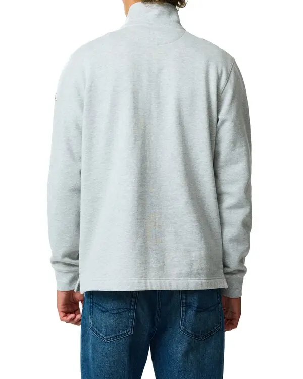 Rodd & Gunn Jubilee Quarter-zip Sweatshirt - Ash