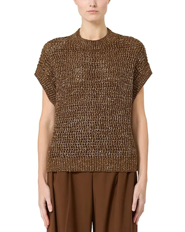 Max Mara Mstarmonia Sweater - Hazelnut Brown