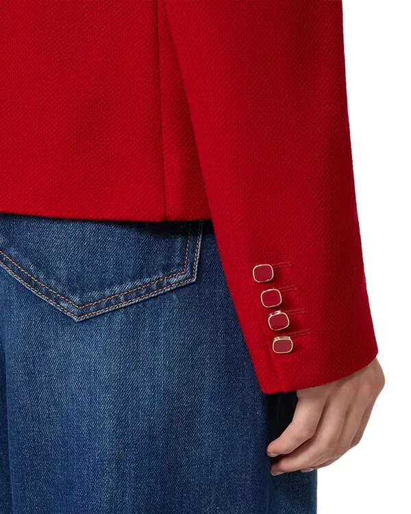 Max Mara Mstemiro Blazer - Red