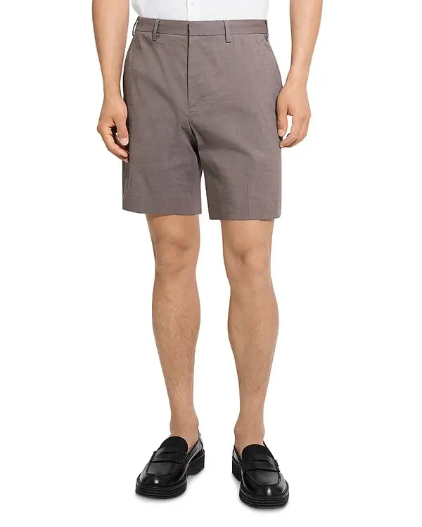 Theory Standard Shorts In Good Crunch - Morel