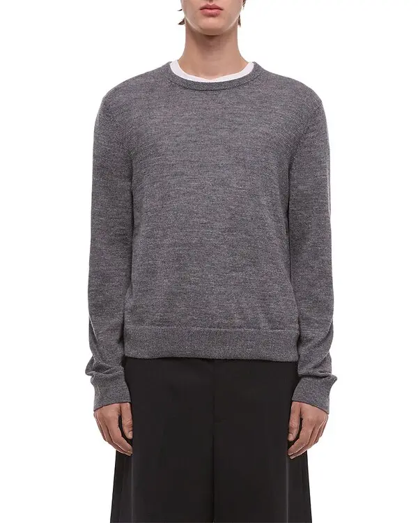 Helmut Lang Crewneck Sweater - Dark Grey