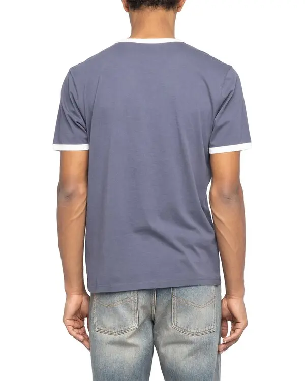 Zadig&Voltaire Woody Logo Ringer T-shirt - Storm