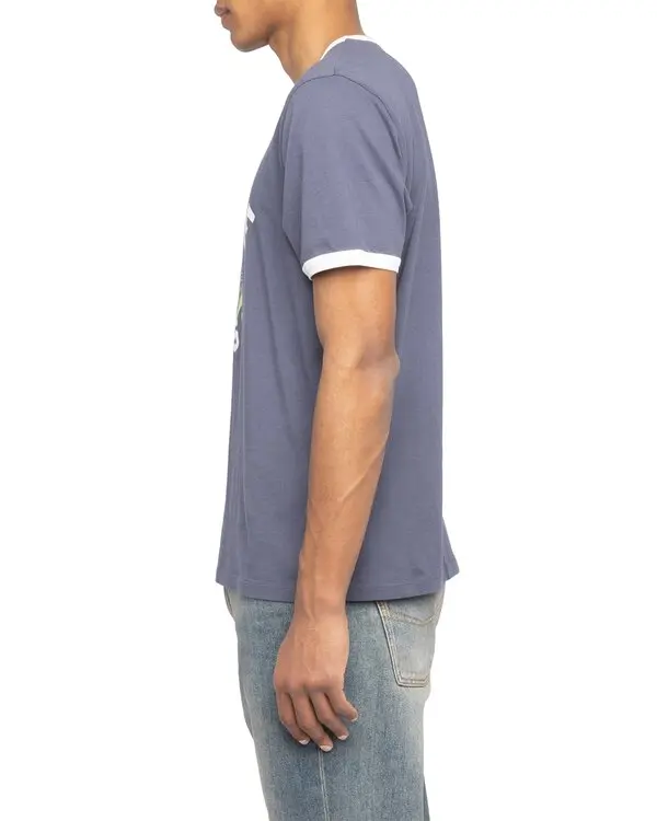 Zadig&Voltaire Woody Logo Ringer T-shirt - Storm
