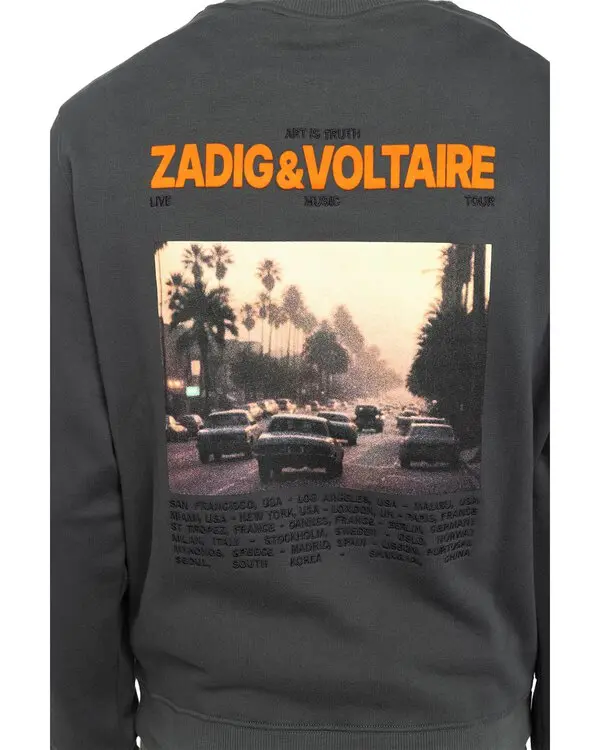 Zadig&Voltaire Logo Crewneck Sweatshirt