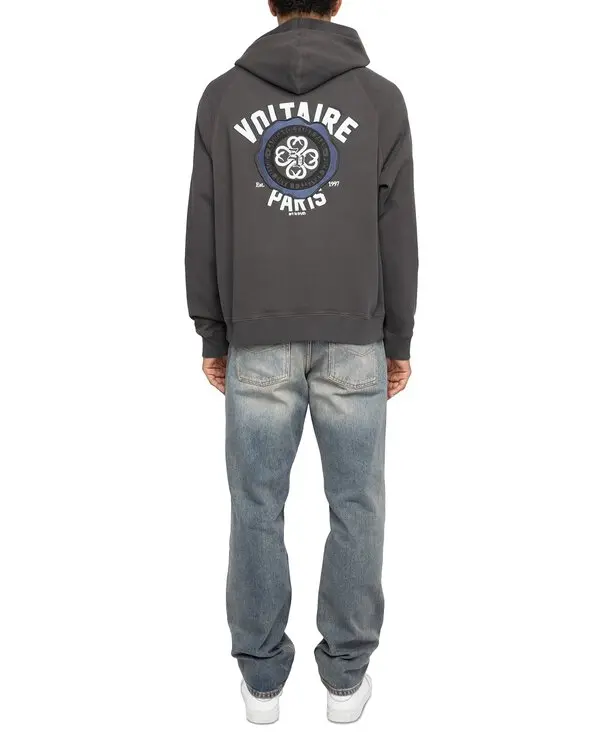 Zadig&Voltaire Georgio Logo Graphic Hoodie - Carbone
