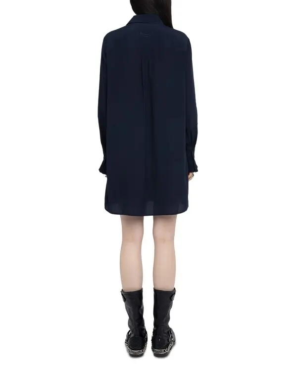 Zadig&Voltaire Rhelyne Shirt Dress - Encre