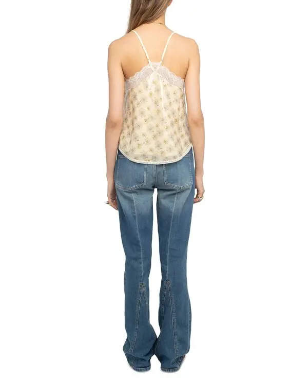Zadig&Voltaire Christy Sequinned Camisole - Vanille