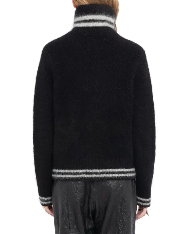 Zadig&Voltaire Gildas Mohair Blend Coat