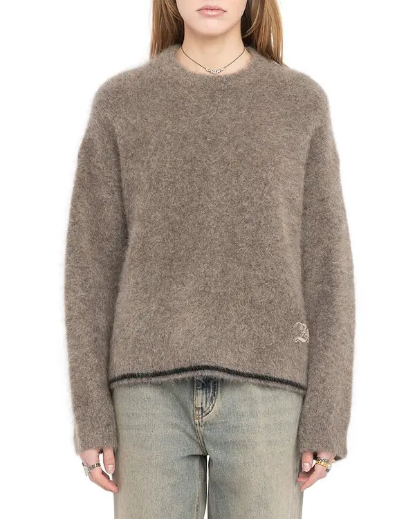 Zadig&Voltaire Markuz Mohair-blend Sweater