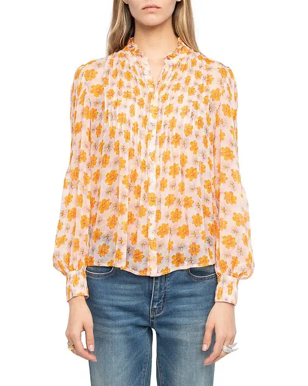 Zadig&Voltaire Timz Chiffon Tunic