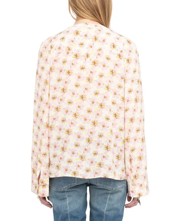 Zadig&Voltaire Torny V-neck Tunic - Pear
