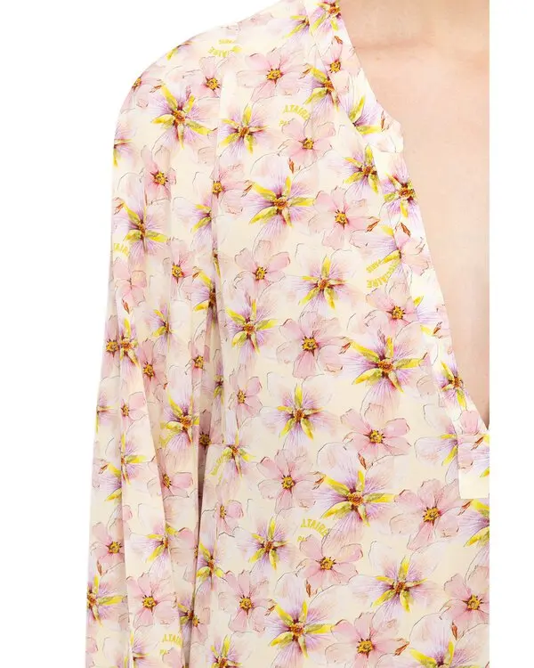 Zadig&Voltaire Torny V-neck Tunic - Pear