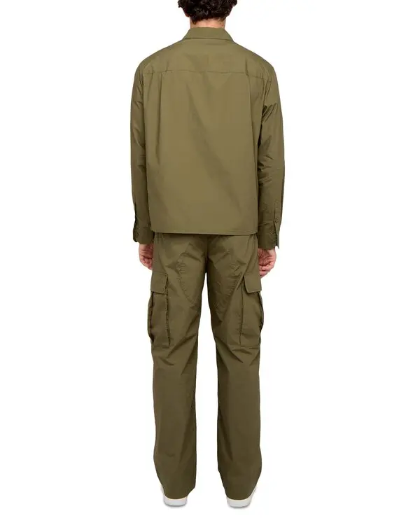 Zadig&Voltaire Suzy Light Cotton Pocket Shirt - Treillis