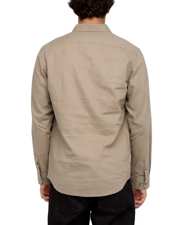 Zadig&Voltaire Classic Collar Linen Shirt