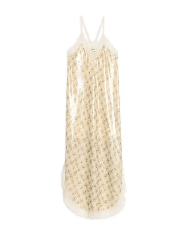 Zadig&Voltaire Ristyl Sequinned Dress - Vanille