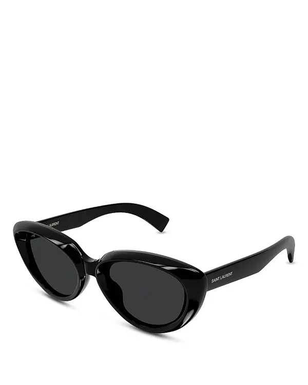 Saint Laurent Cat Eye Sunglasses, 53mm - Black