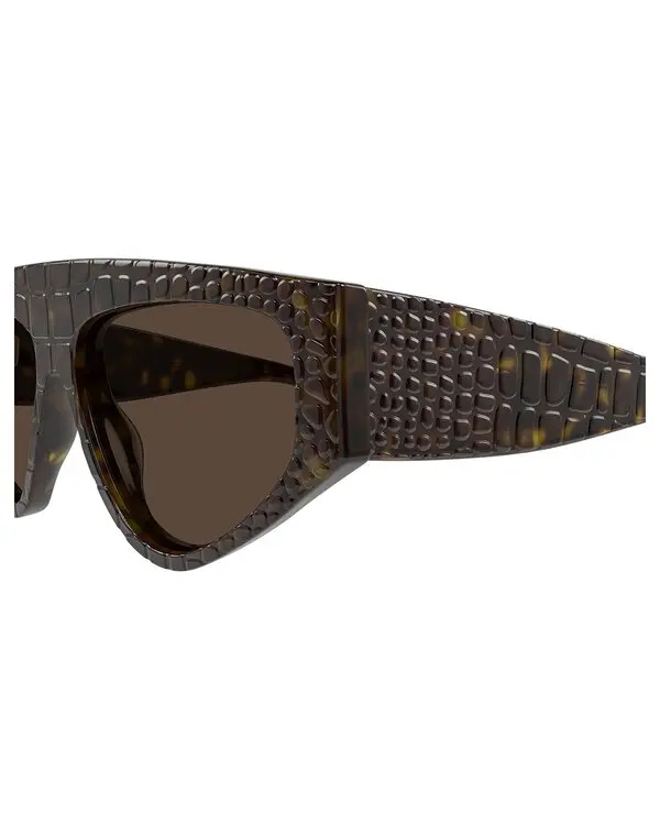 Alaïa Geometric Sunglasses, 58mm
