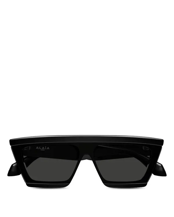 Alaïa Geometric Sunglasses, 99mm