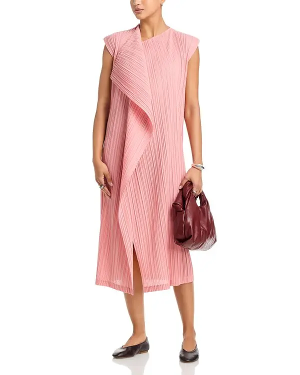 Issey Miyake Draped Midi Dress
