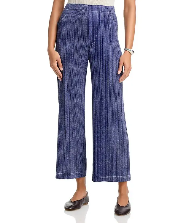 Issey Miyake Denim Pull On Pants