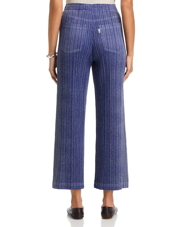 Issey Miyake Denim Pull On Pants