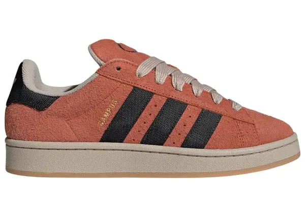 Adidas Campus 00s Low Top Sneakers - Preloved Red/core Black/wonder Beige