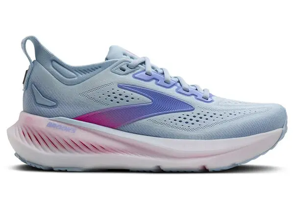 Brooks Glycerin 23 Athletic Sneakers - Sky Blueway/blazing Bell/pink