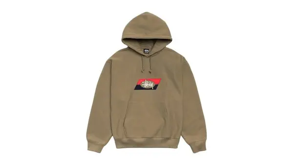 StÜssy Double Stripe Embroidered Hoodie