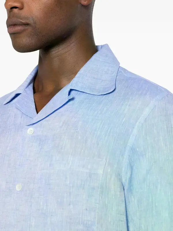 Brunello Cucinelli Linen Classic-collar Shirt