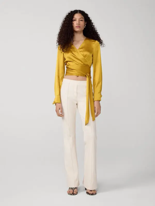 Diane Von Furstenberg Perfect Wrap Top