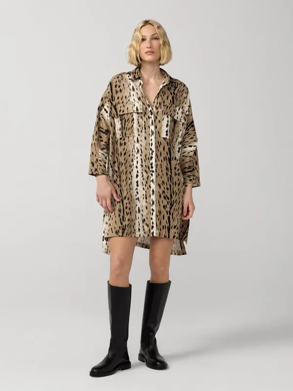 Diane Von Furstenberg Indy Shirt Dress