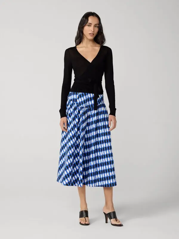 Diane Von Furstenberg Suni Midi Skirt