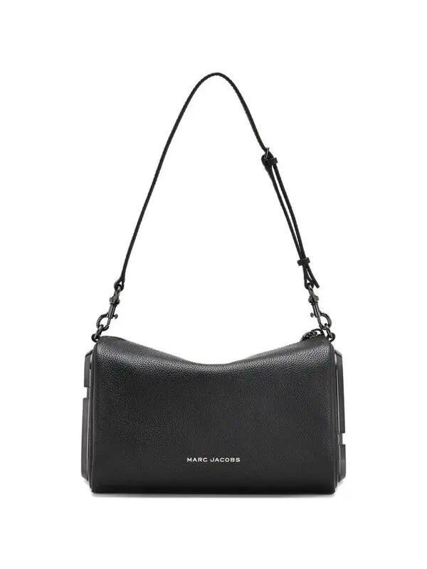 Marc Jacobs The Dtm Snapshot Leather Shoulder Bag - Black