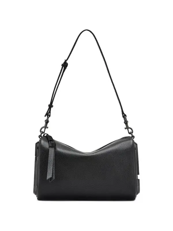 Marc Jacobs The Dtm Snapshot Leather Shoulder Bag - Black