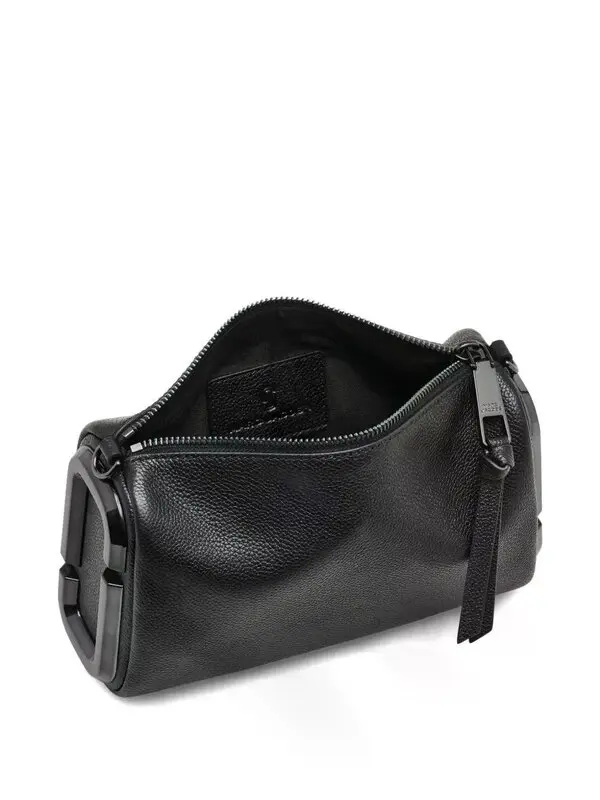 Marc Jacobs The Dtm Snapshot Leather Shoulder Bag - Black