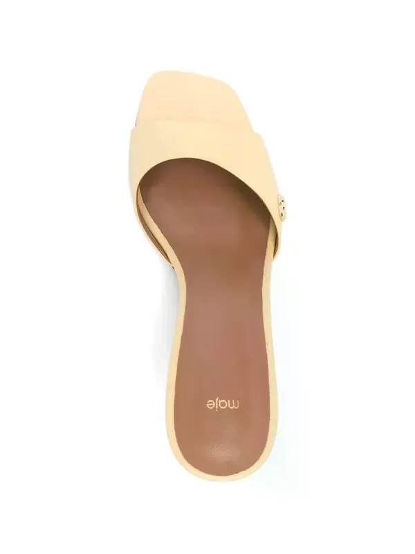 Maje Ornament Heeled Sandals - Neutrals