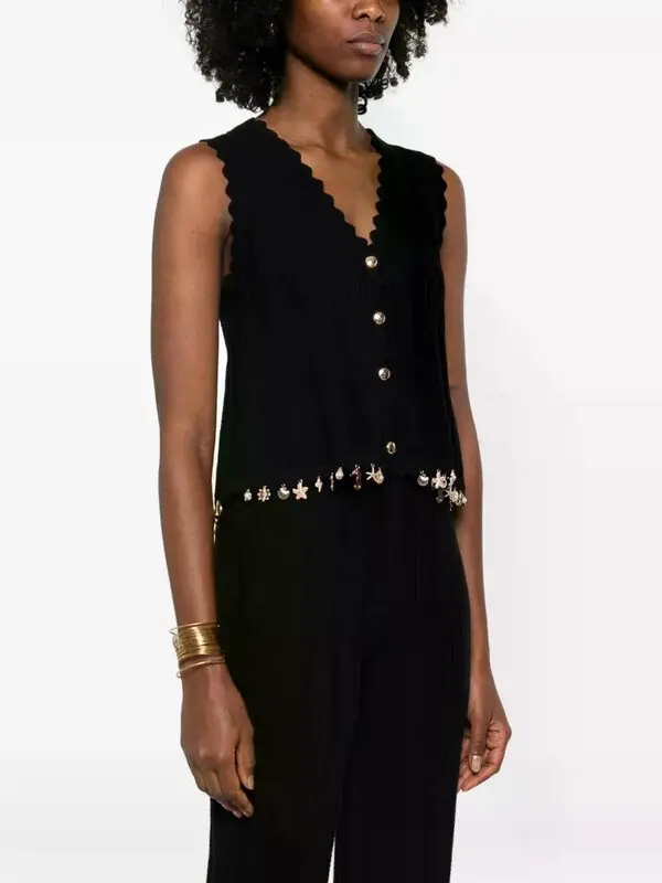 Maje V-neck Embellished Cardigan