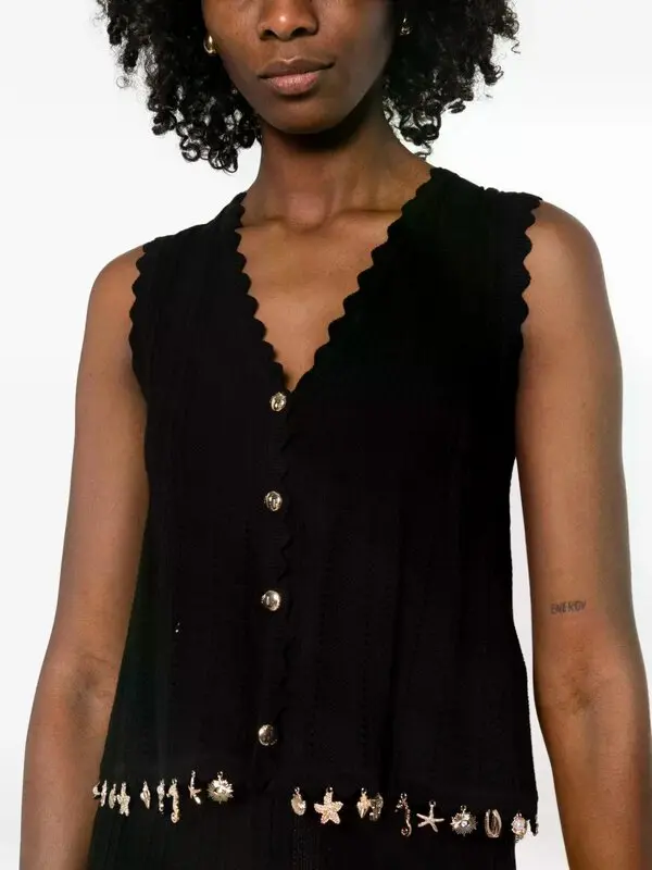 Maje V-neck Embellished Cardigan