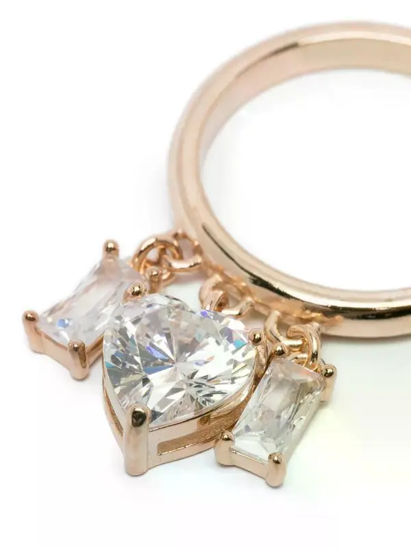 Maje Heart-charm Gem Ring