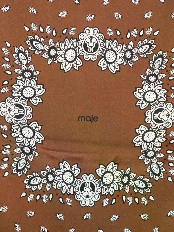 Maje Printed Scarf