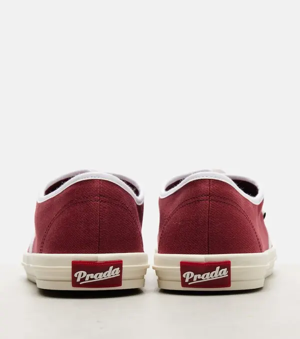 Prada Drill Low-top Sneakers - Red