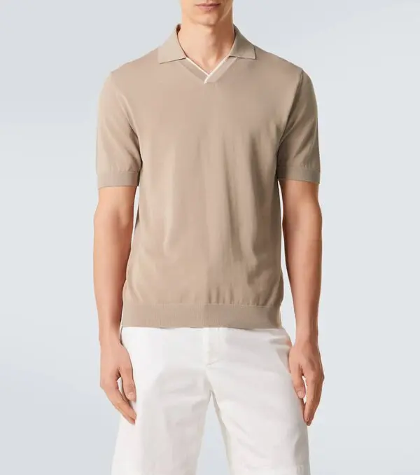 SLOWEAR Cotton Polo Shirt