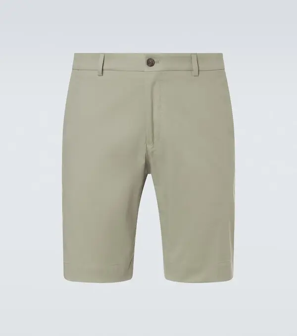 SLOWEAR Cotton-blend Bermuda Shorts - Green