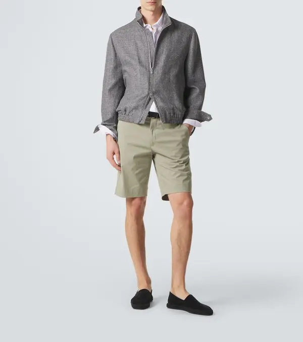 SLOWEAR Cotton-blend Bermuda Shorts