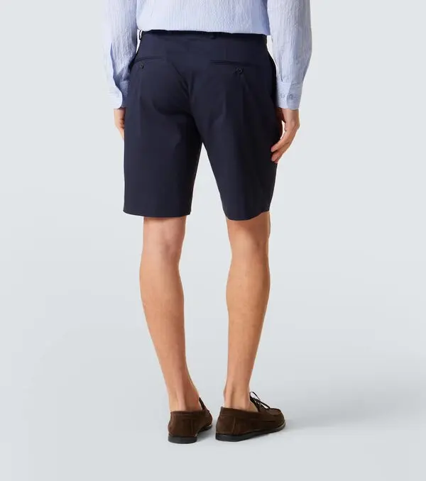 SLOWEAR Cotton-blend Tailored Shorts