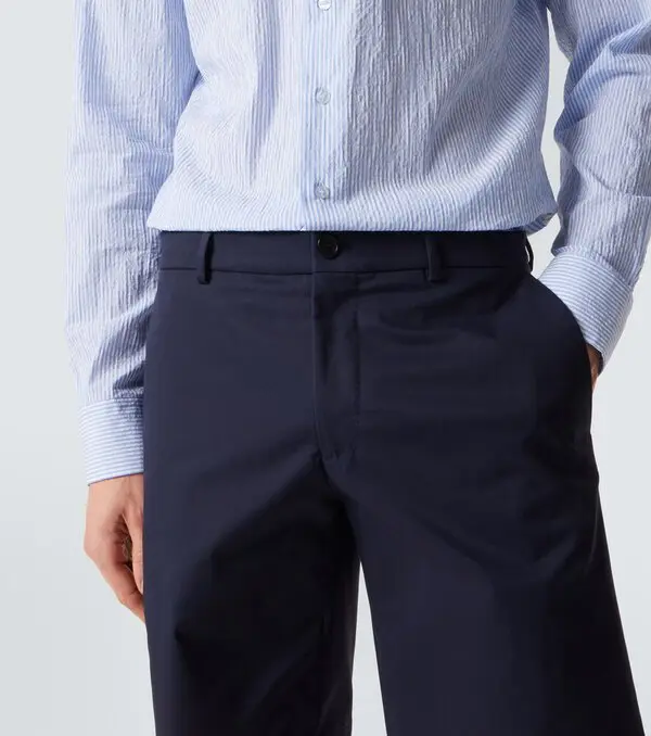 SLOWEAR Cotton-blend Tailored Shorts