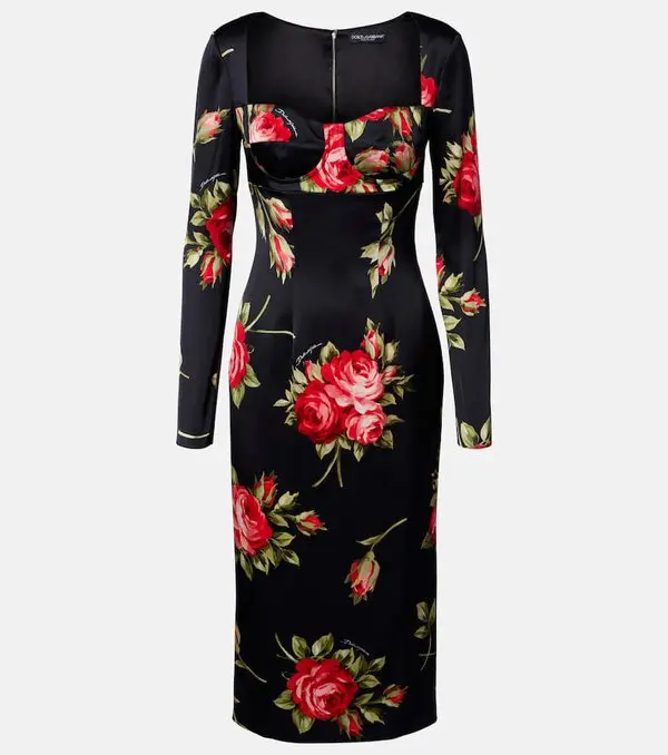 Dolce & Gabbana Floral Print Dress