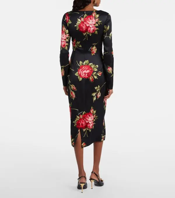 Dolce & Gabbana Floral Print Dress