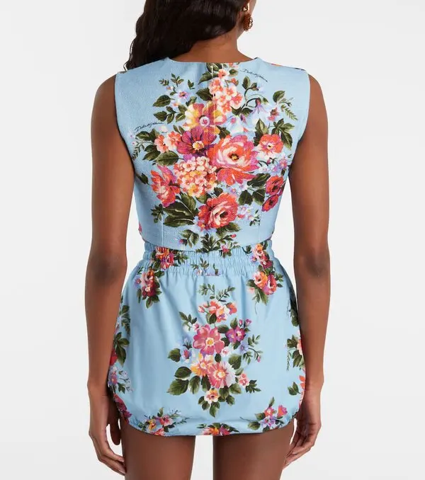 Dolce & Gabbana Floral Cotton Top