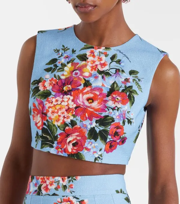 Dolce & Gabbana Floral Cotton Top